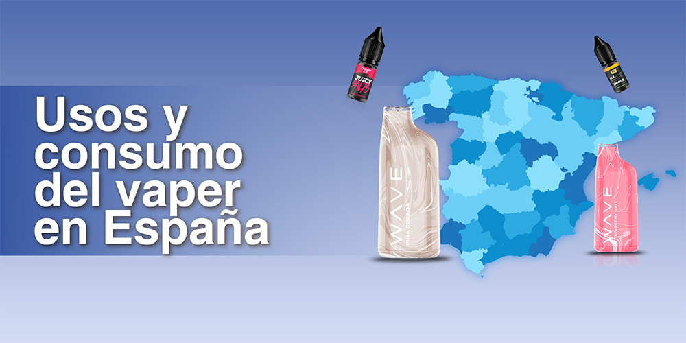 Usos y consumo del vaper en España - Blog